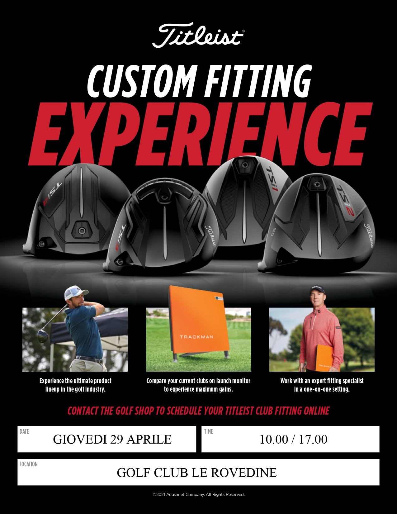 Fitting Titleist - Rovedine